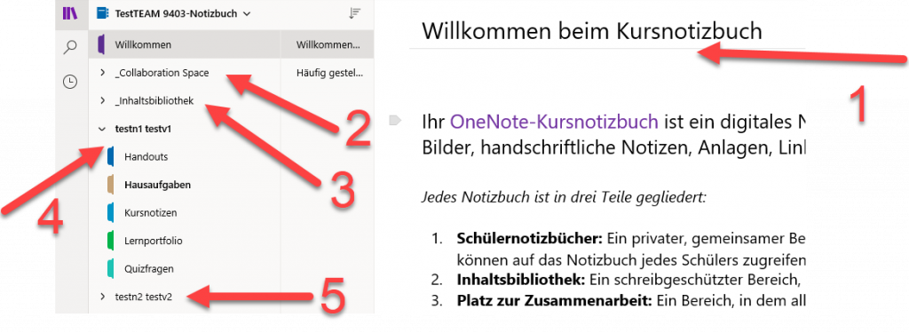 OneNote Kursnotizbuch erstellen - ICT Wiki