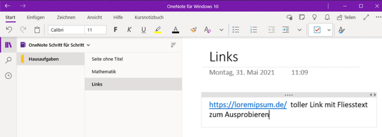 OneNote Schritt für Schritt kennenlernen - ICT Wiki
