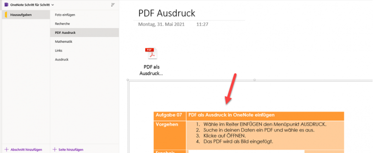 OneNote Schritt für Schritt kennenlernen - ICT Wiki